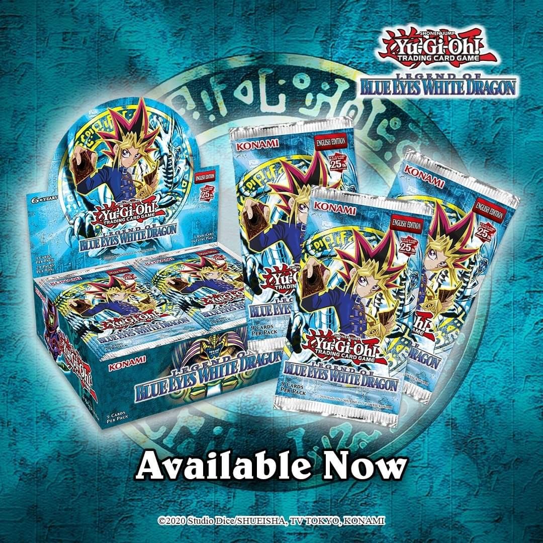 Yu-Gi-Oh / YUGIOH 25th Anniversary: Legend of Blue Eyes White Dragon Booster Box (SEALED BOX ...