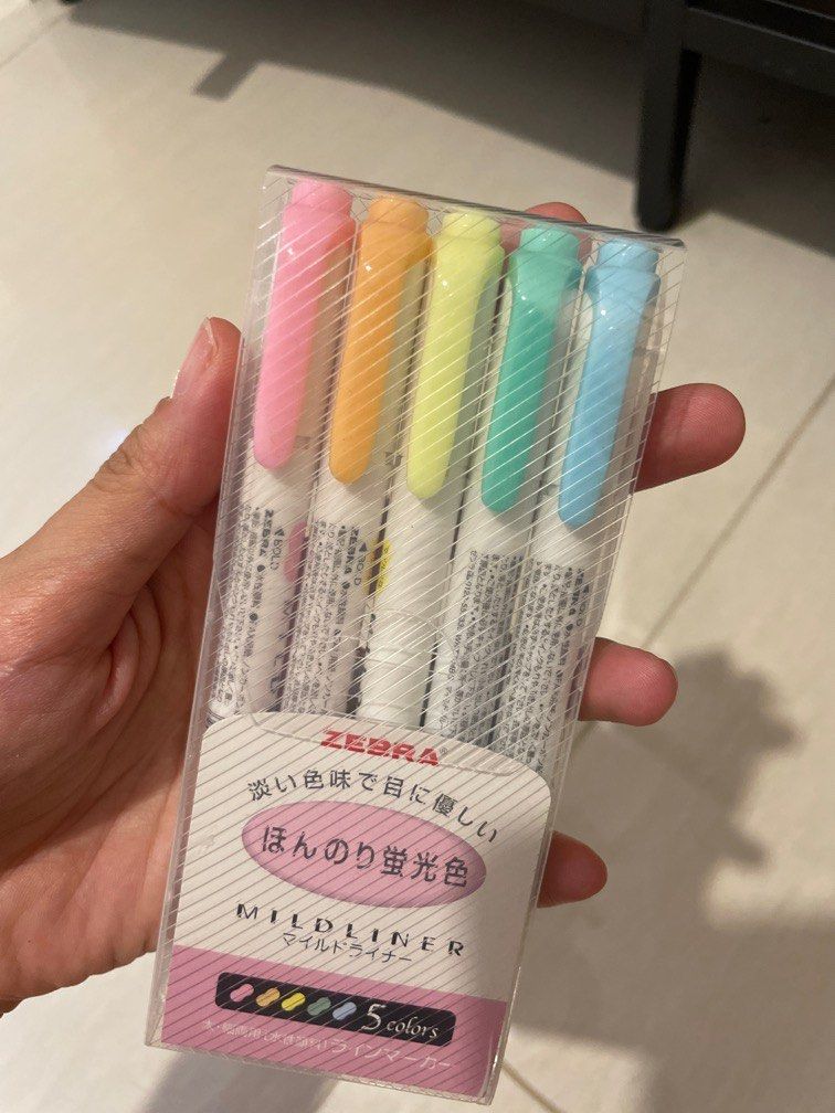 Zebra Milkliner Highlighter, Hobbies & Toys, Stationery & Craft ...