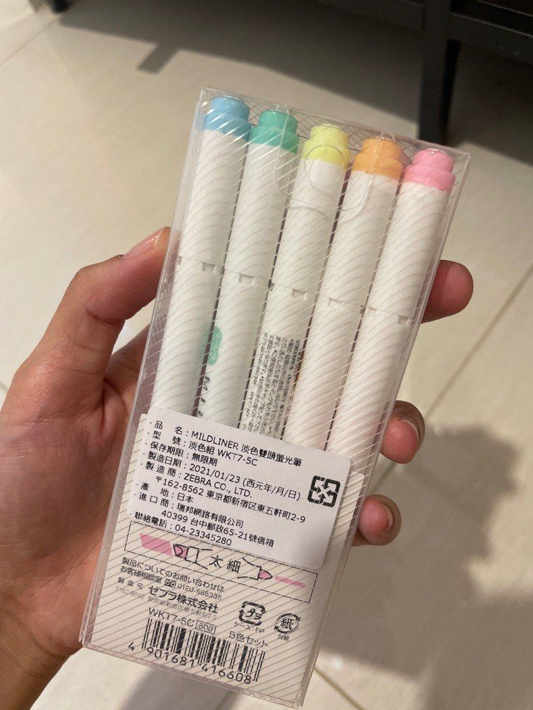 Zebra Milkliner Highlighter, Hobbies & Toys, Stationery & Craft ...