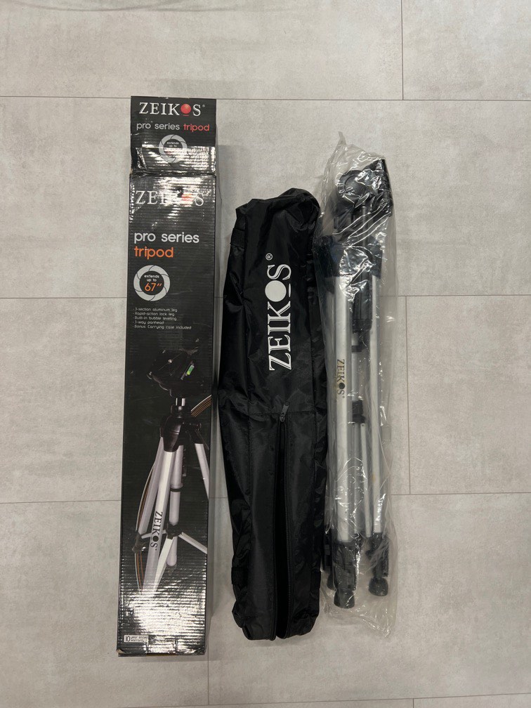 Zeikos Tripod Stand, Photography, Photography Accessories, Tripods ...
