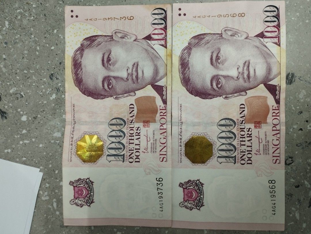 $1000 note, Hobbies & Toys, Memorabilia & Collectibles, Currency on ...