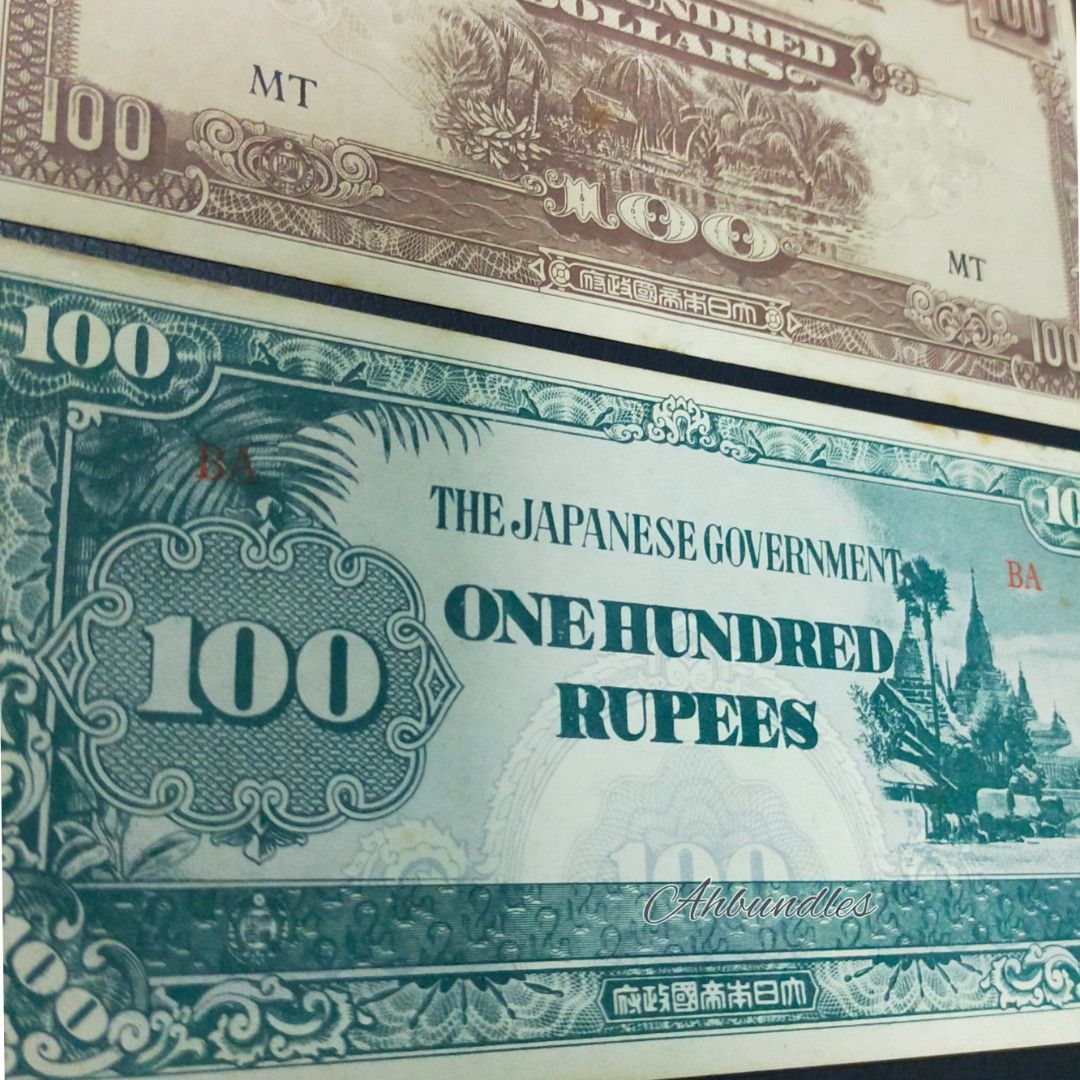 100 HUNDRED JAPANESE OCCUPATION NOTES, Hobbies & Toys, Collectibles ...