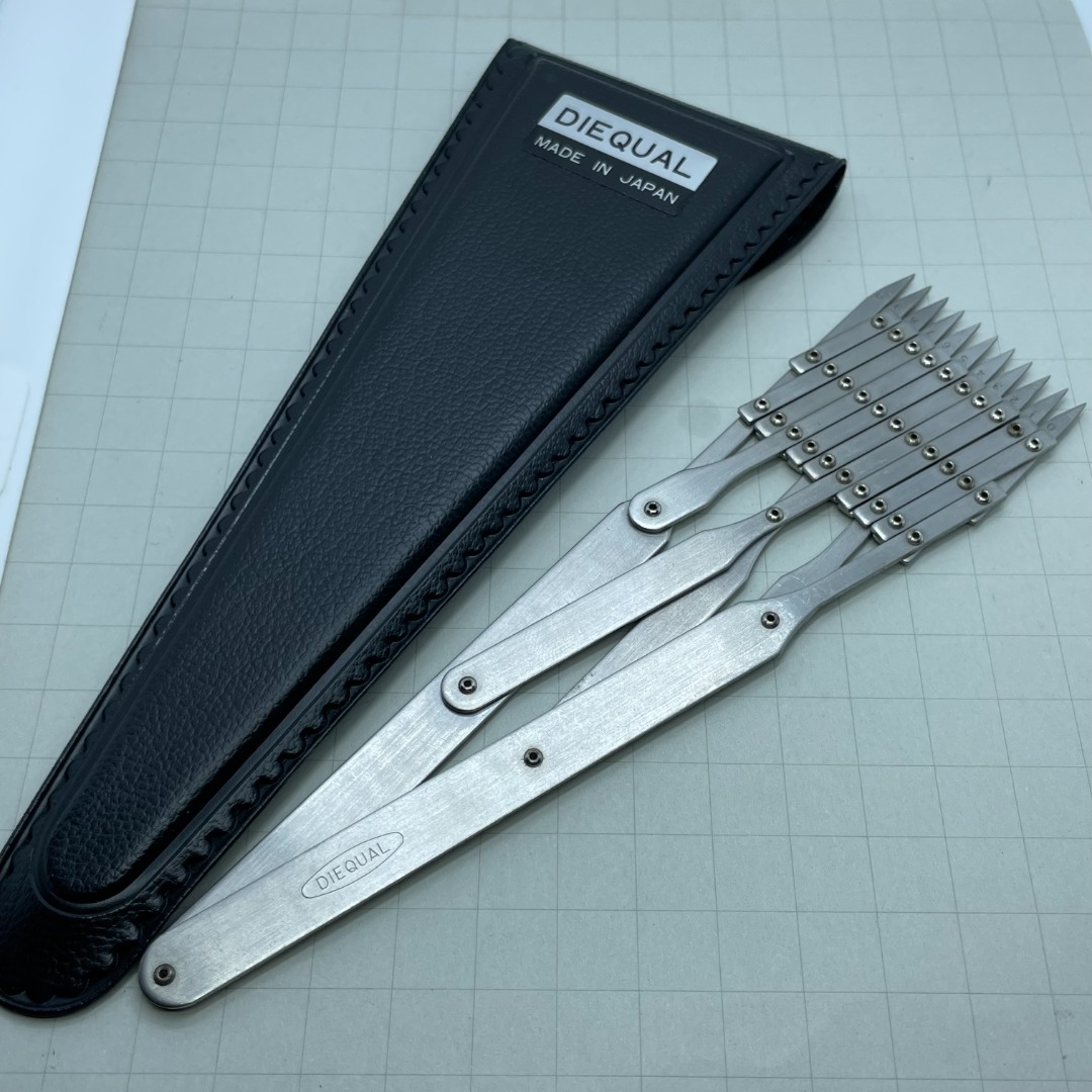 10 Point Divider DIEQUAL Made in Japan new, Hobbies & Toys, Stationery ...