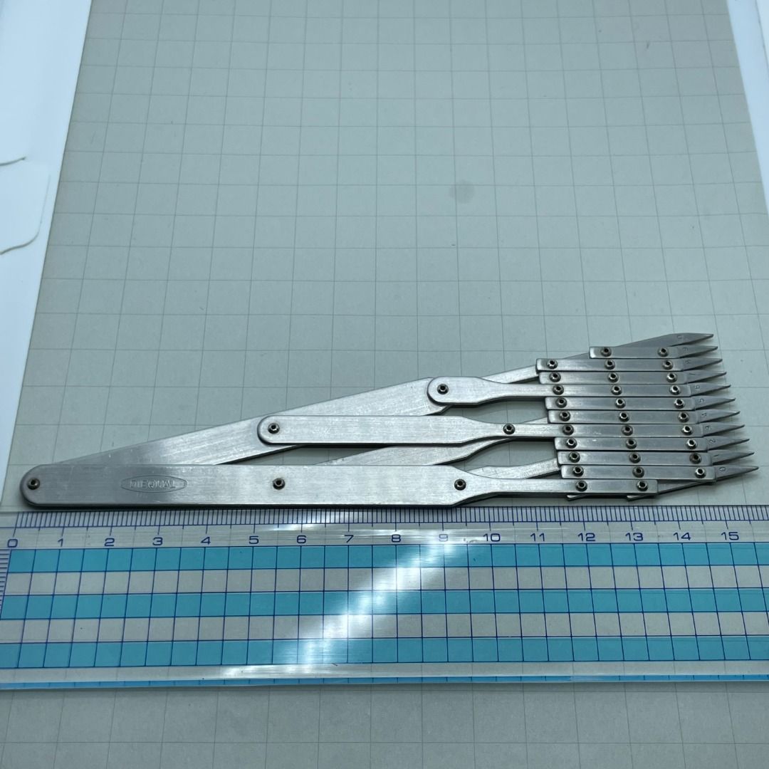 10 Point Divider DIEQUAL Made in Japan new, Hobbies & Toys, Stationery ...