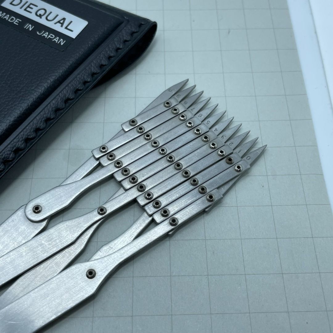 10 Point Divider DIEQUAL Made in Japan new, Hobbies & Toys, Stationery ...