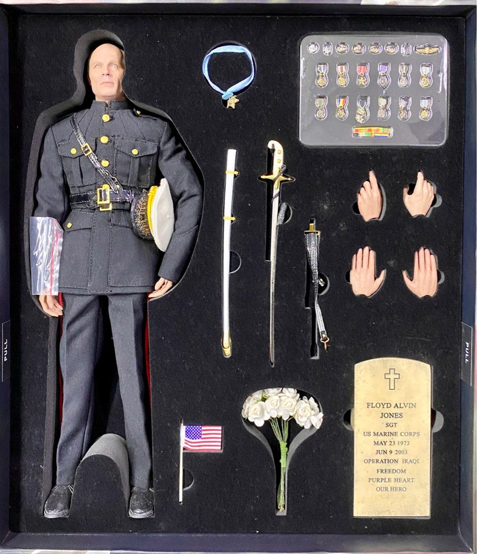 1:6 DID THE ROCK USMC FORCE RECON BRIGADIER GENERAL FRANK ED HARRIS ...