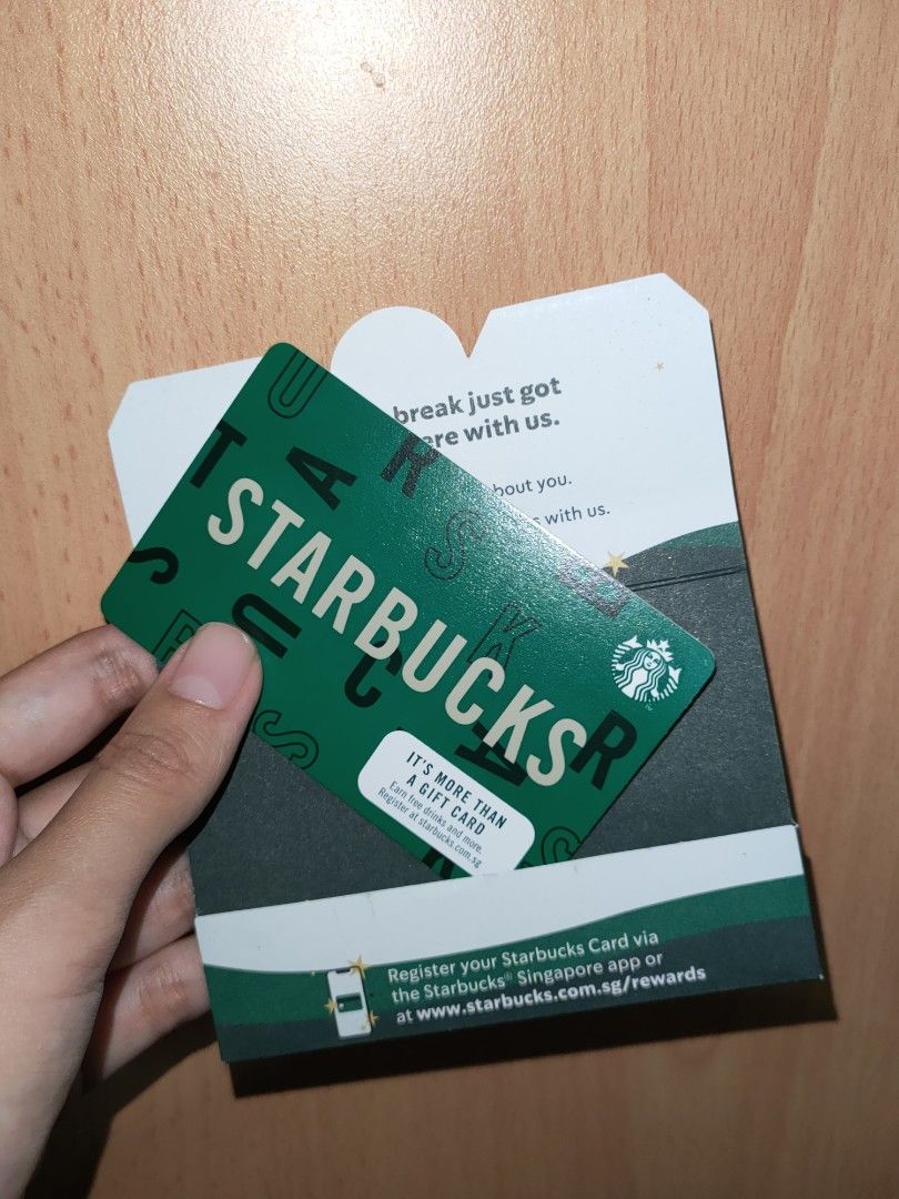 $20 Starbucks card, Tickets & Vouchers, Store Credits on Carousell