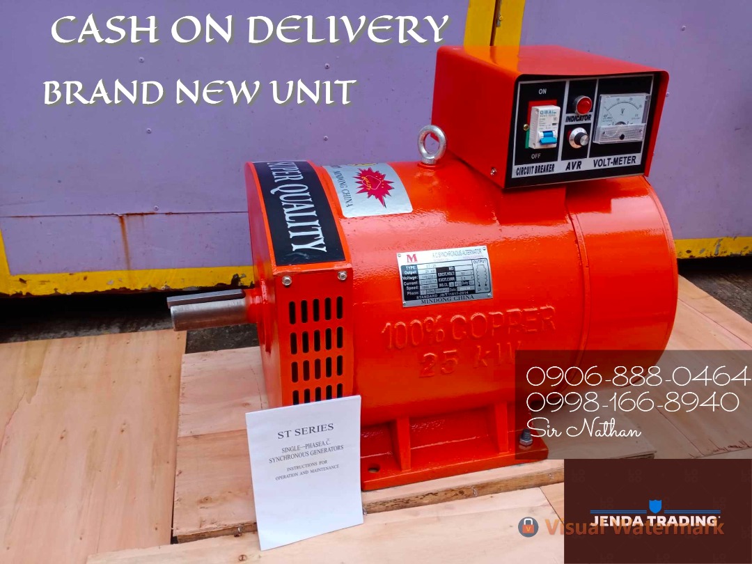 25KVA Pure Copper Alternator/Dynamo with AVR on Carousell