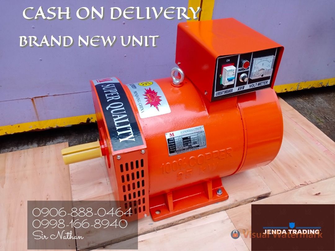 25KVA Pure Copper Alternator/Dynamo with AVR on Carousell