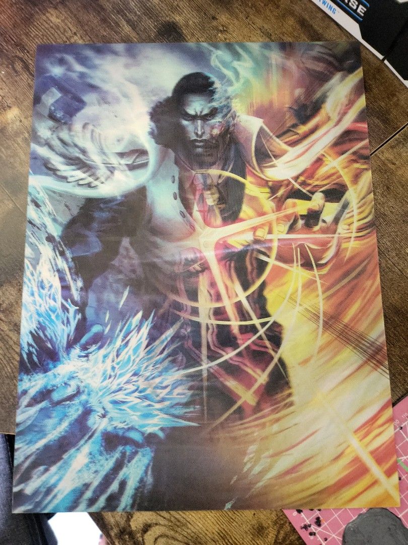 3D triple transition One piece admirals kizaru aokiji akainu poster ...