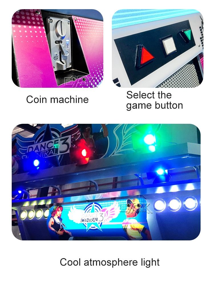 55" Dance Central 3 games Dance Revolution Arcade Machine, Hobbies ...