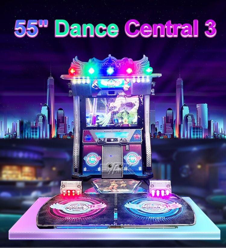 55" Dance Central 3 games Dance Revolution Arcade Machine, Hobbies ...