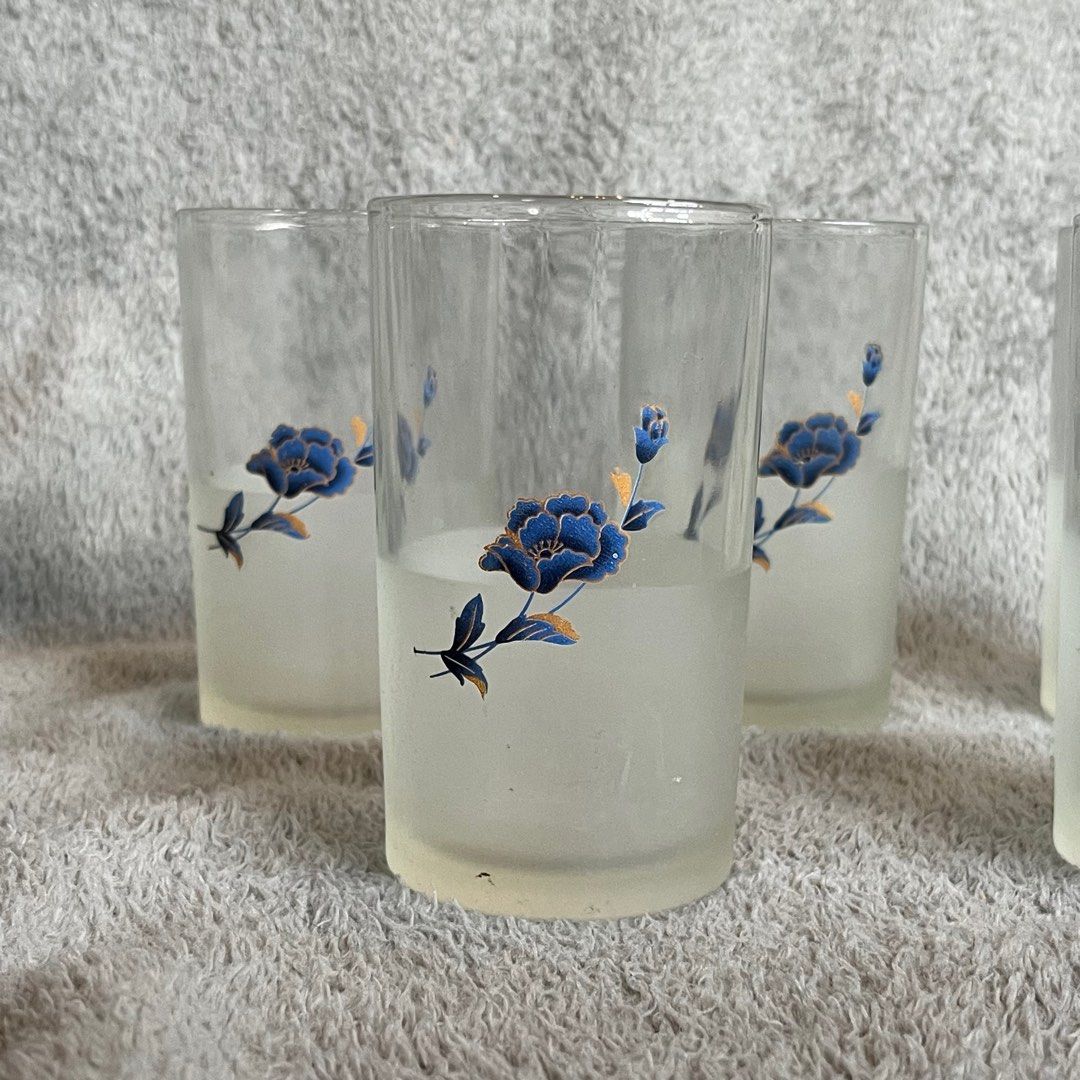 5pcs glass, cawan set, Furniture & Home Living, Kitchenware & Tableware ...