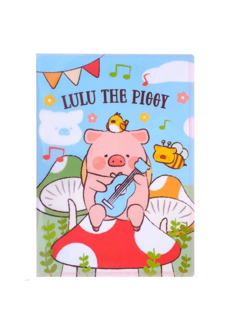 現貨 Lulu豬 file a4 文件夾folder, 興趣及遊戲, 手作＆自家設計, 文具 - Carousell