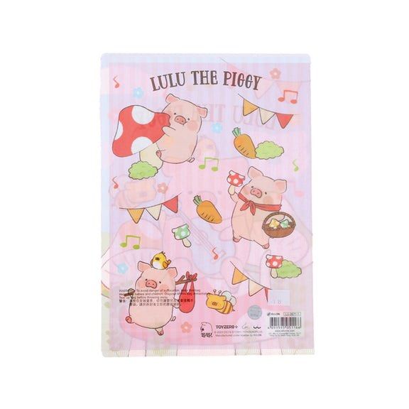 現貨 Lulu豬 file a4 文件夾folder, 興趣及遊戲, 手作＆自家設計, 文具 - Carousell