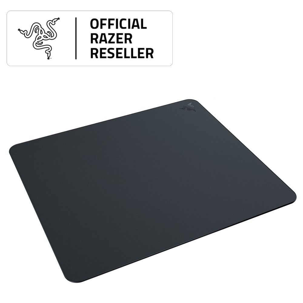 Razer Atlas - Black / white Tempered Glass Gaming Mouse Mat - RZ02 ...