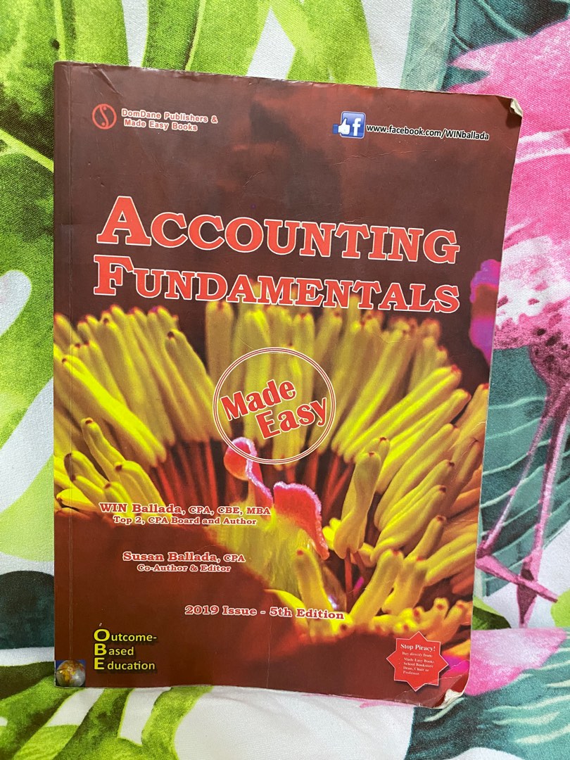 Accounting fundamentals by Ballada 2019, Hobbies & Toys, Books ...