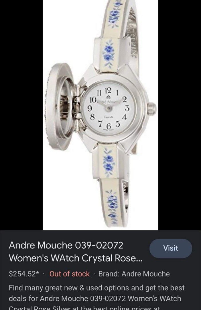 Andre Mouche, Women's Fashion, Watches & Accessories, Watches on Carousell