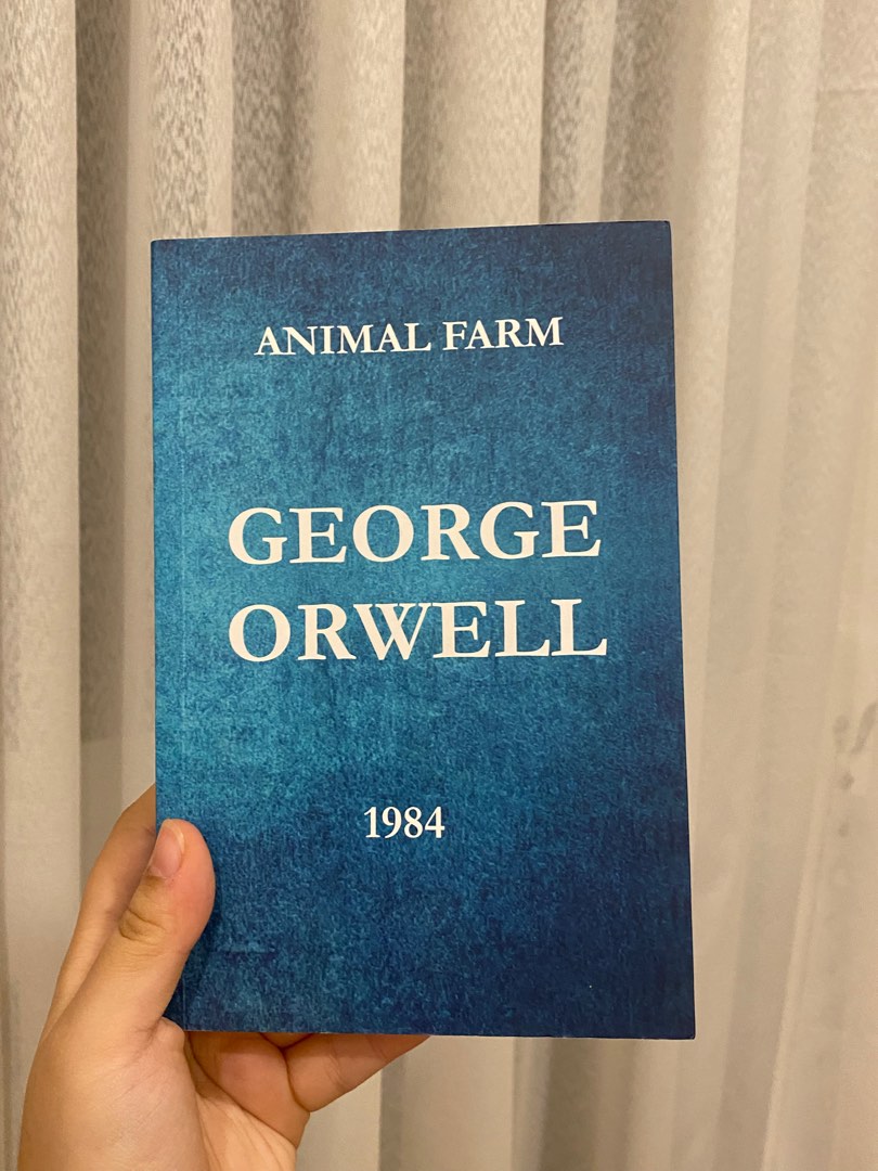 Animal Farm 1984 George Orwell, Hobbies & Toys, Books & Magazines ...