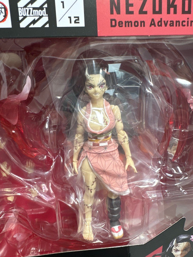 Aniplex buzzmod鬼滅之刃 禰豆子, 興趣及遊戲, 玩具 & 遊戲類 - Carousell