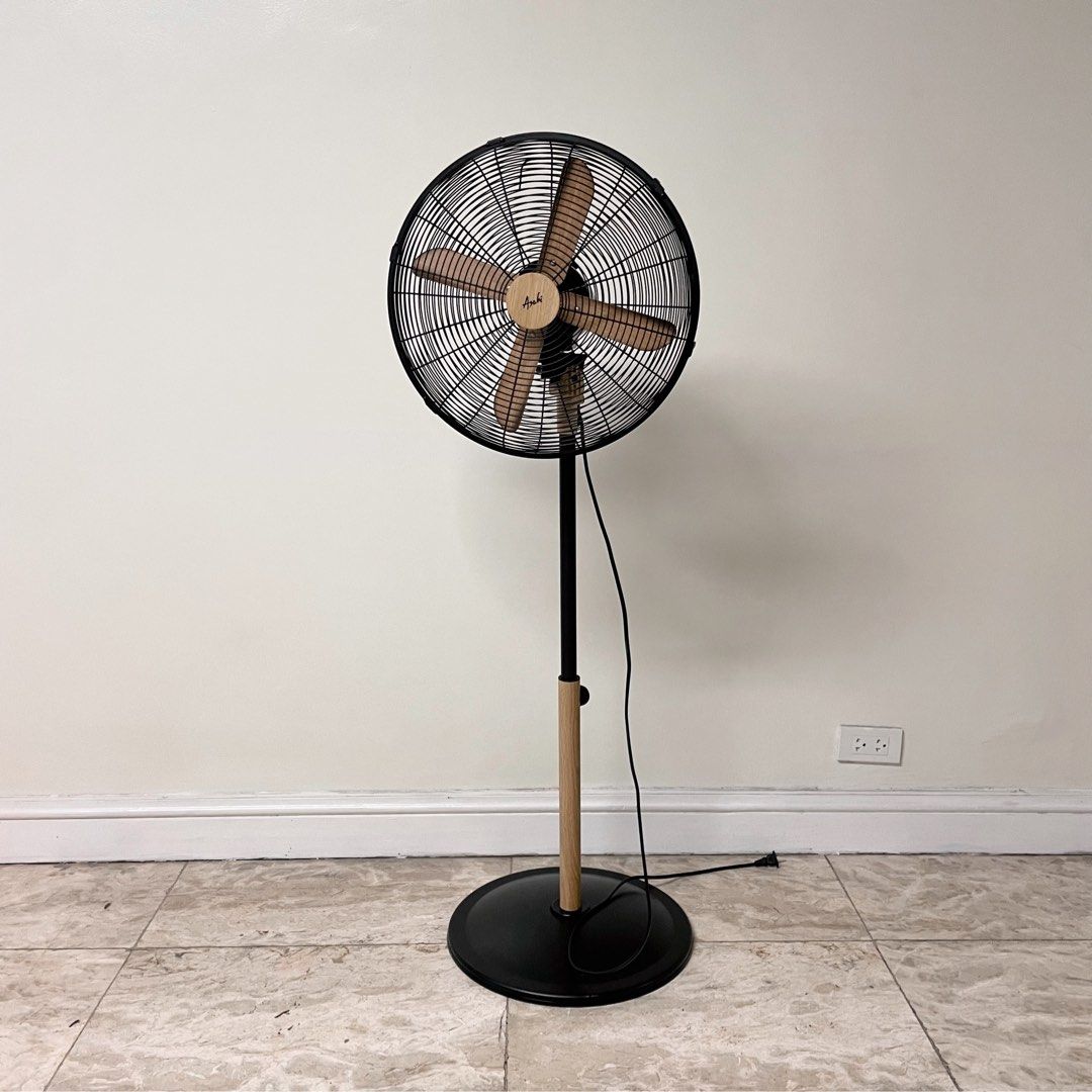 Asahi Wood Series Stand Fan on Carousell