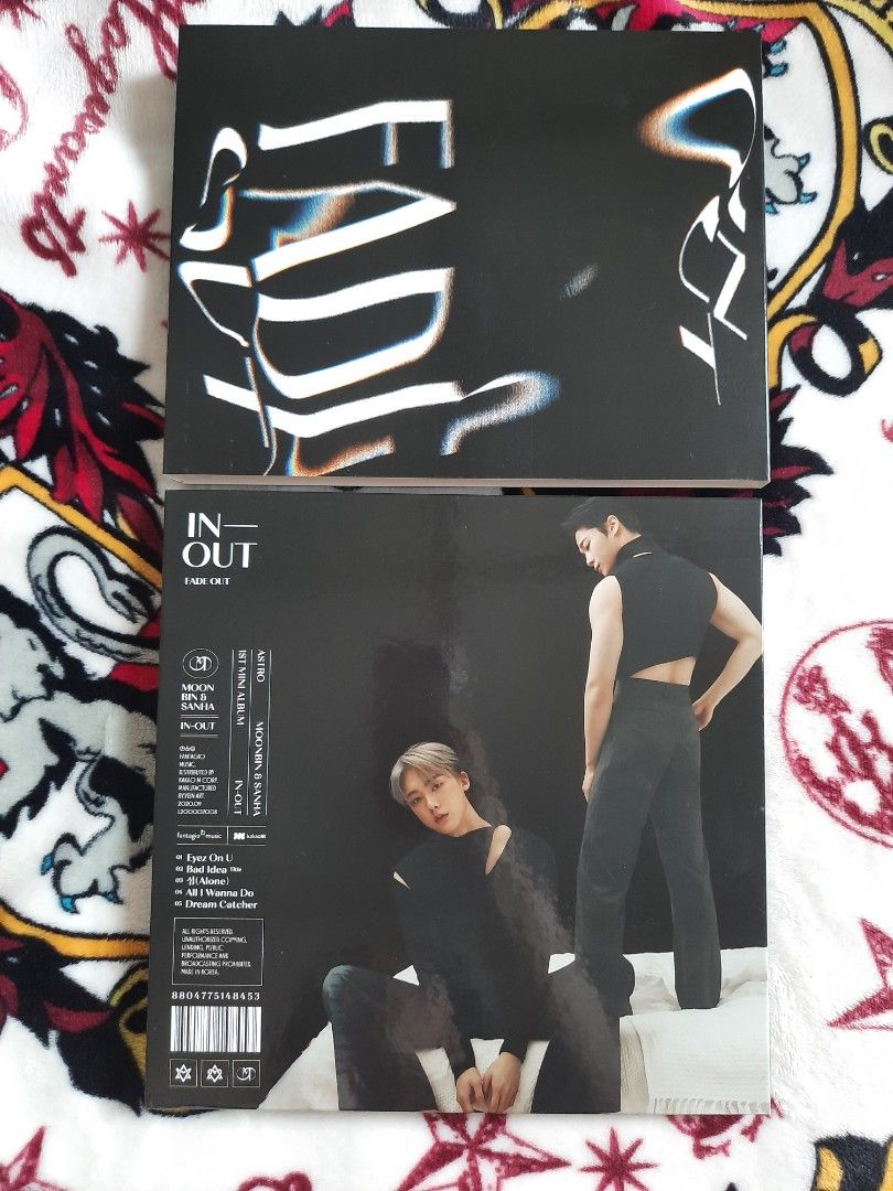 Astro Moonbin & Sanha 1st Mini Album In Out Fade Out, Hobbies & Toys ...