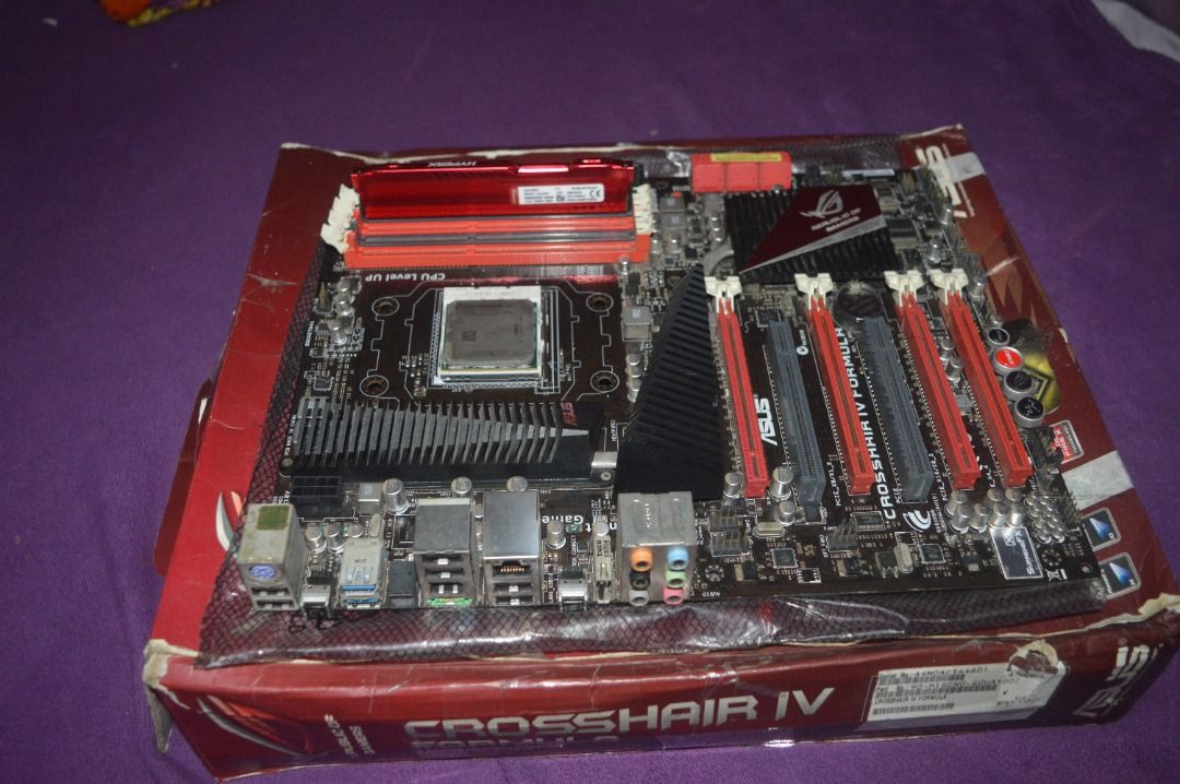 Asus ROG Gaming Motherboard with processor and 8GB RAM, Computers ...