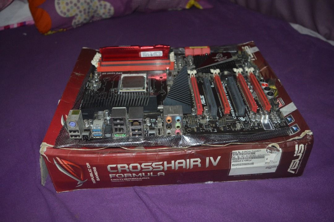 Asus ROG Gaming Motherboard with processor and 8GB RAM, Computers ...