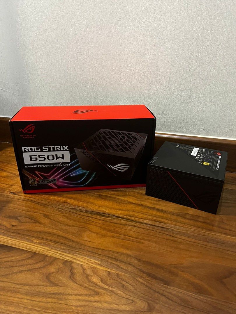 ASUS ROG STRIX 650W GOLD Full Modular Power Supply, Computers & Tech ...