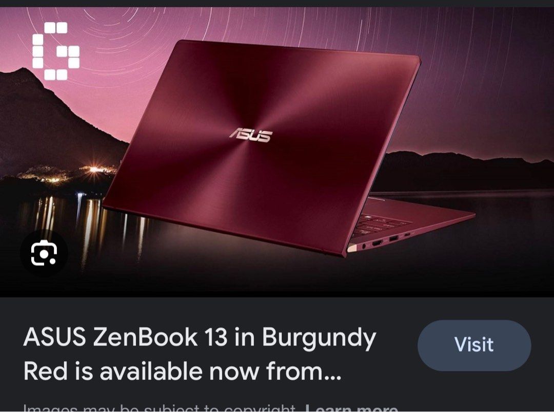 ASUS Zenbook S Laptop (Burgundy Red), Computers & Tech, Laptops ...