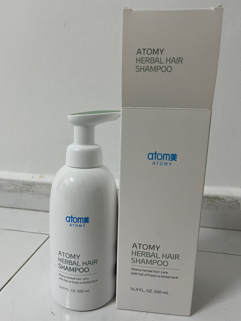 Atomy Herbal shampoo, Beauty & Personal Care, Hair on Carousell