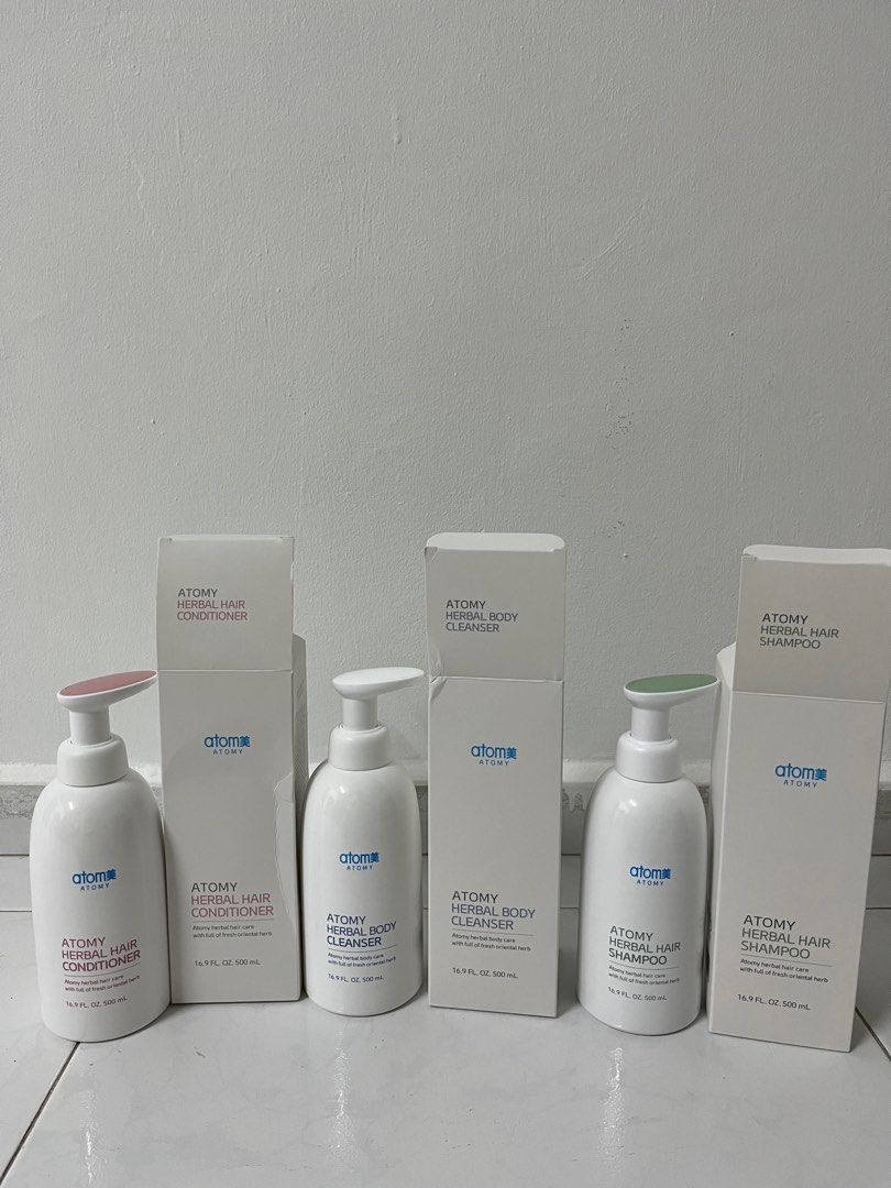 Atomy Herbal shampoo, Beauty & Personal Care, Hair on Carousell