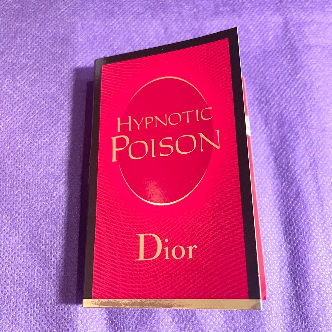 AUTHENTIC Dior poison hypnotic poison perfume vial, Beauty & Personal ...