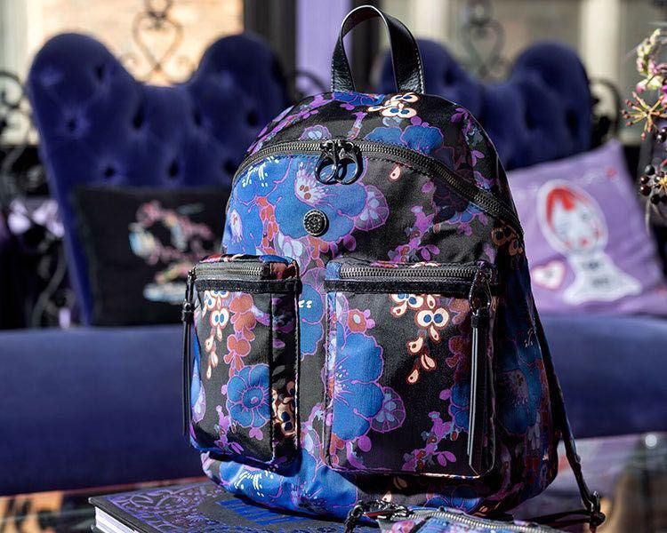 Authentic Kipling anna sui collection back pack, Women's Fashion, Bags ...