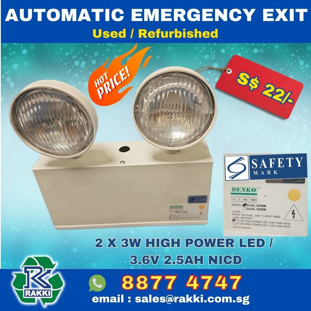 AUTOMATIC EMERGENCY LIGHT, Furniture & Home Living, Lighting & Fans ...