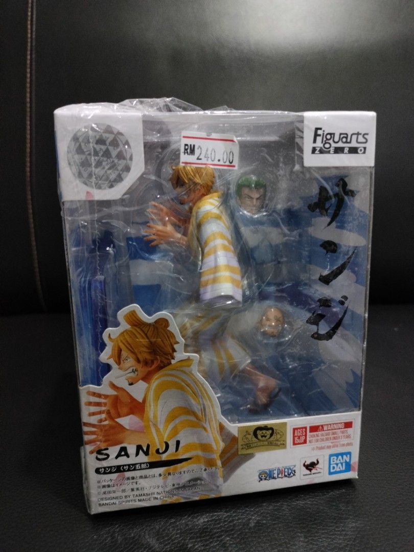 Bandai Figuarts Zero One Piece Wano Sanji Sangoro Figure, Hobbies ...