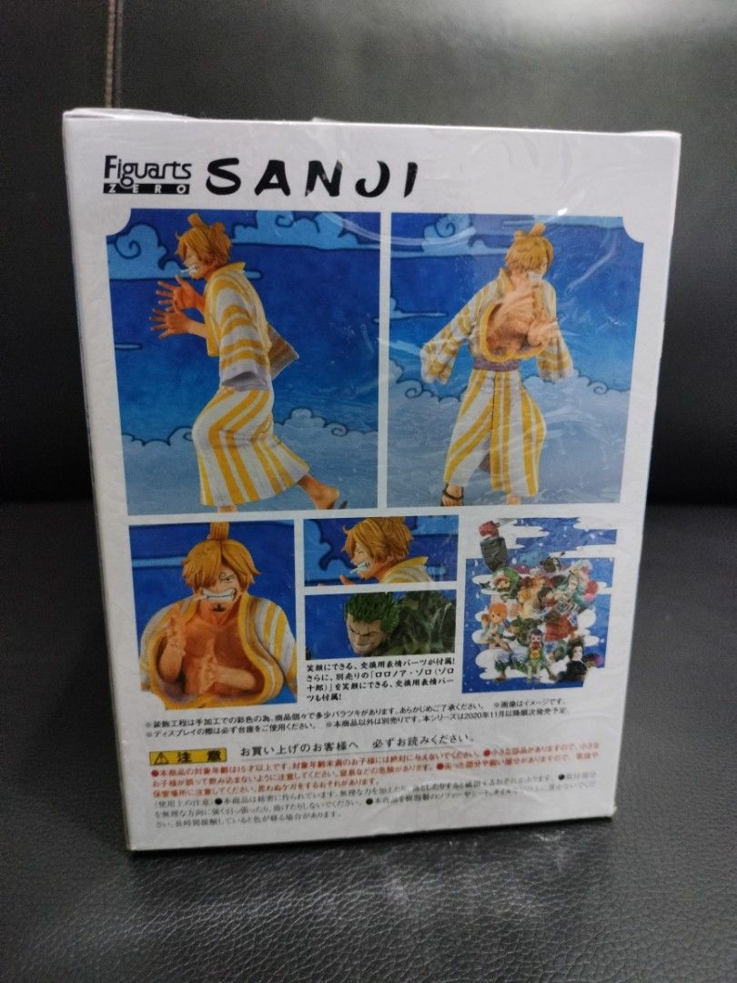 Bandai Figuarts Zero One Piece Wano Sanji Sangoro Figure, Hobbies ...