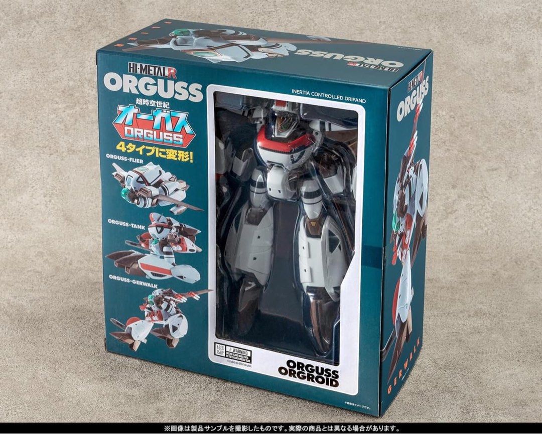 BANDAI HI-METAL R Orguss "Super Dimension Century Orguss", Hobbies ...