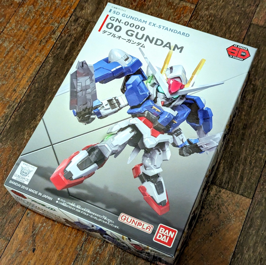 Bandai SD Gundam EX Standard 008 00 Gundam Building Kit, Hobbies & Toys ...