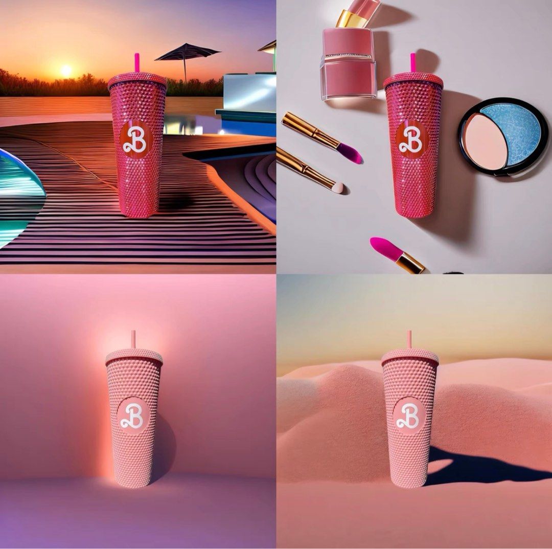 BARBIE TUMBLER, Hobbies & Toys, Collectibles & Memorabilia, Fan ...