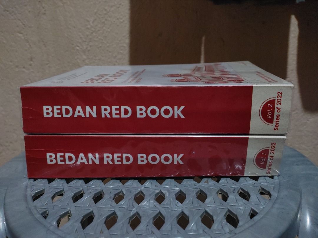 Bedan Red Book Volumes I and II (2022 Edition) Reviewer, Hobbies & Toys ...