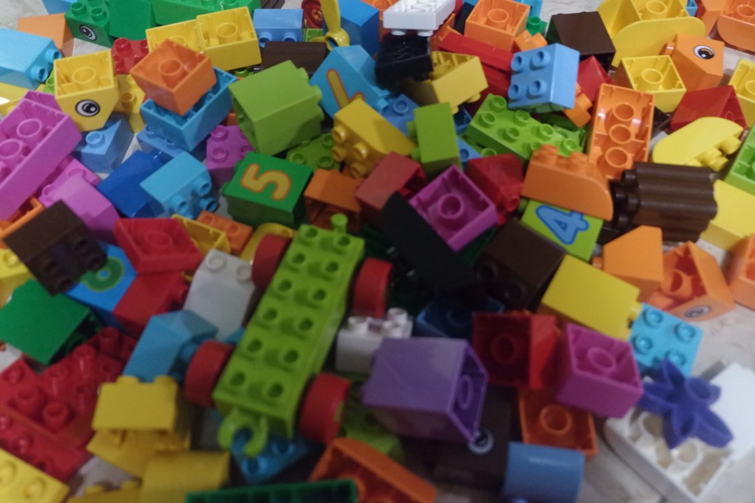 Big Lego Bricks 176 Pieces on Carousell