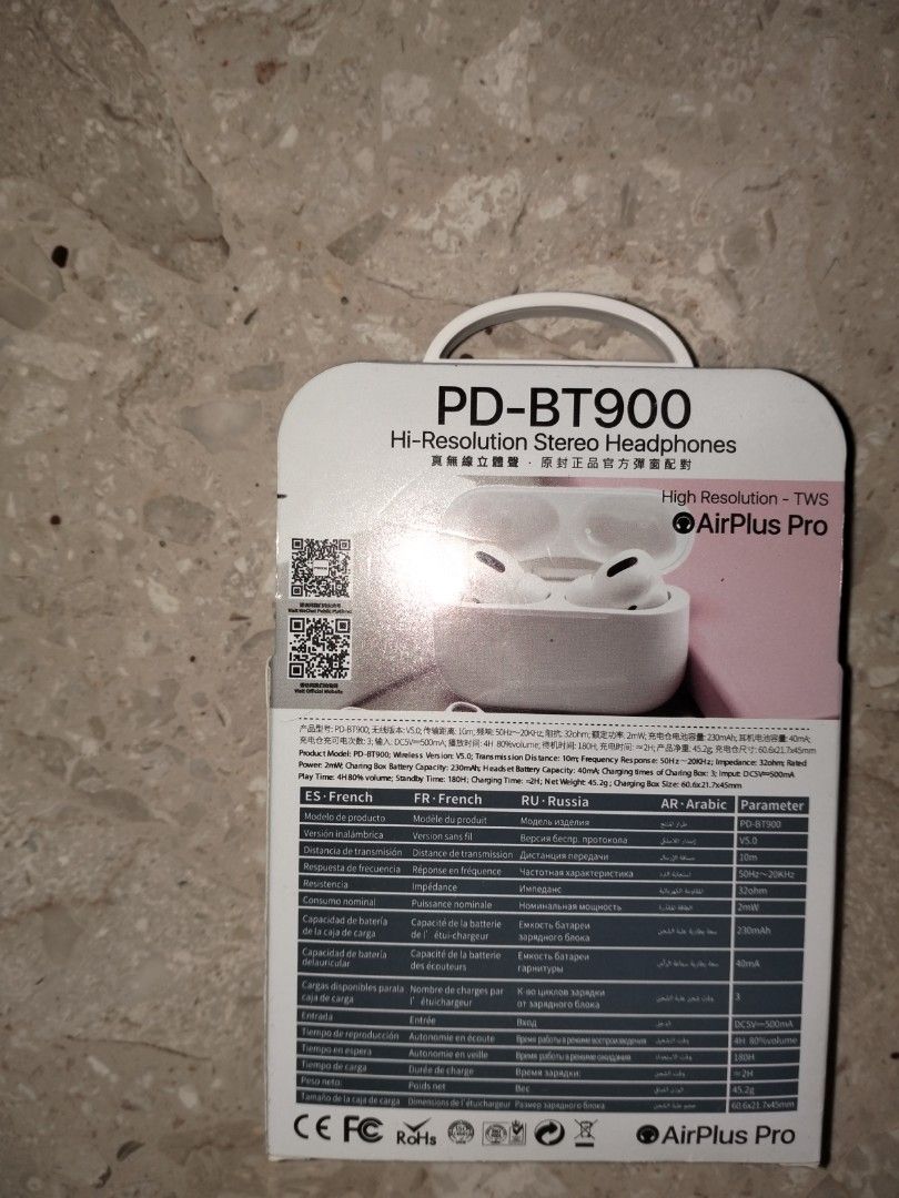 Bluetooth Earpiece PD-BT900, Audio, Headphones & Headsets on Carousell