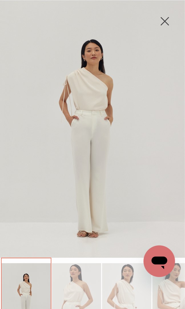 [BNIB] LB Kashka Tie Shoulder Toga, Women's Fashion, Tops, Blouses on ...