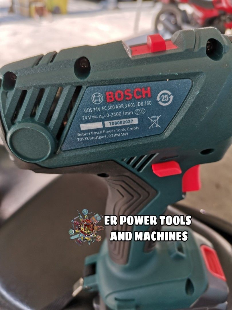 BOSCH 24V Cordless Hammer Drill, Commercial & Industrial, Construction ...