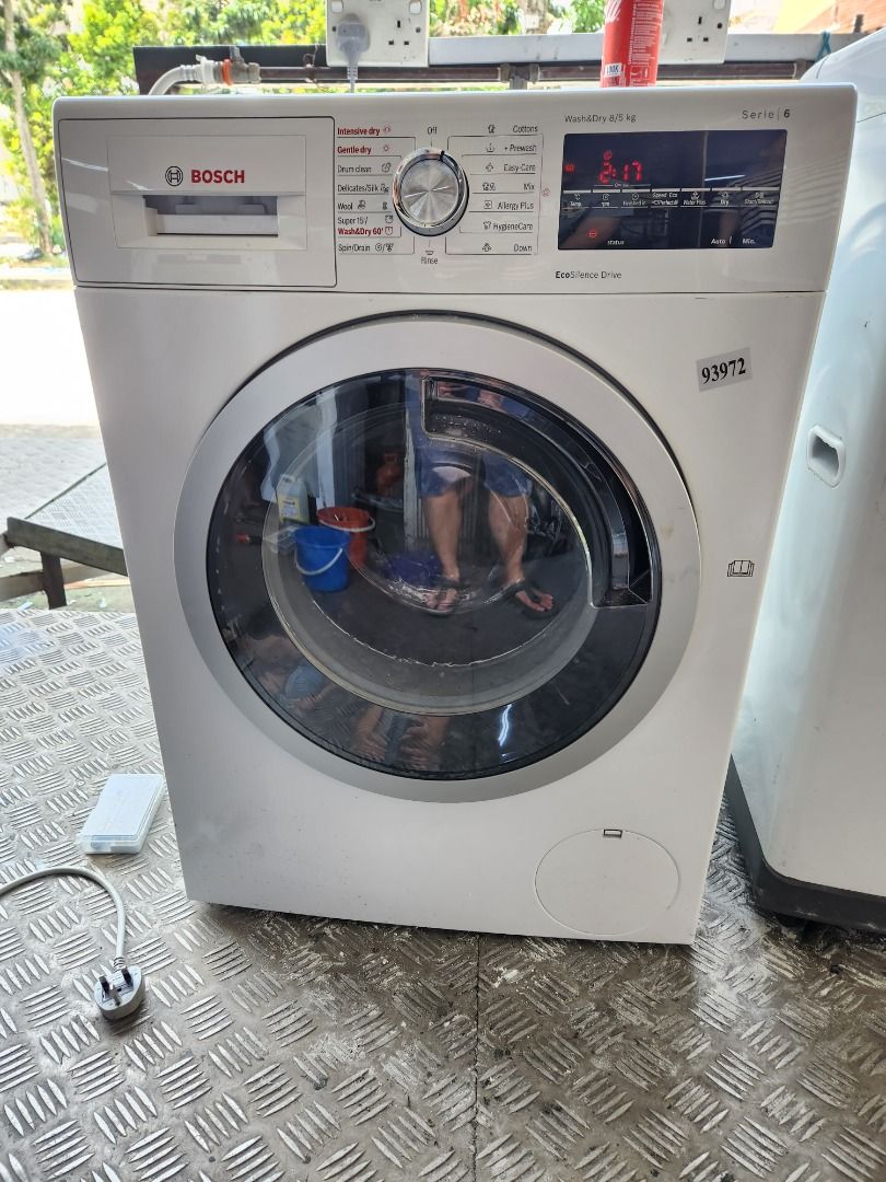 BOSCH Washer & Dryer 8kg/5kg WVG30462SG, TV & Home Appliances, Washing Machines and Dryers on ...