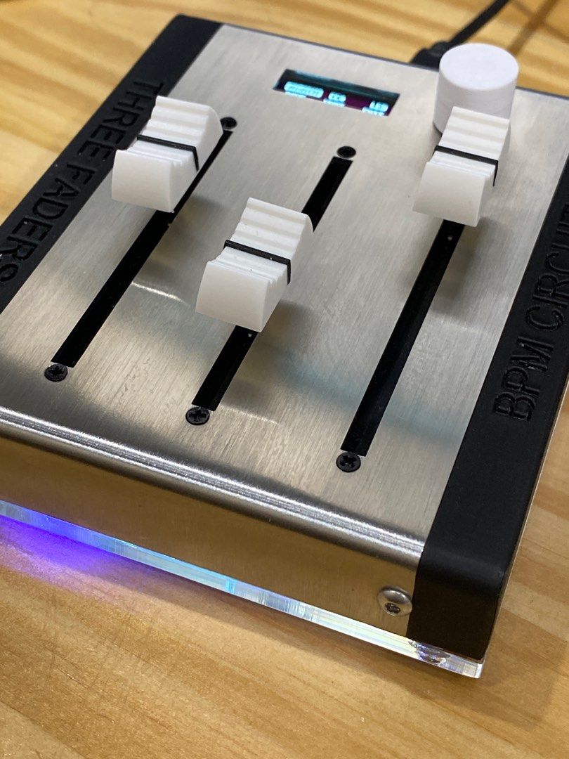 BPM Circuits Three Faders MIDI CC Controller, 電腦＆科技, 電腦周邊及配件, 其他 ...