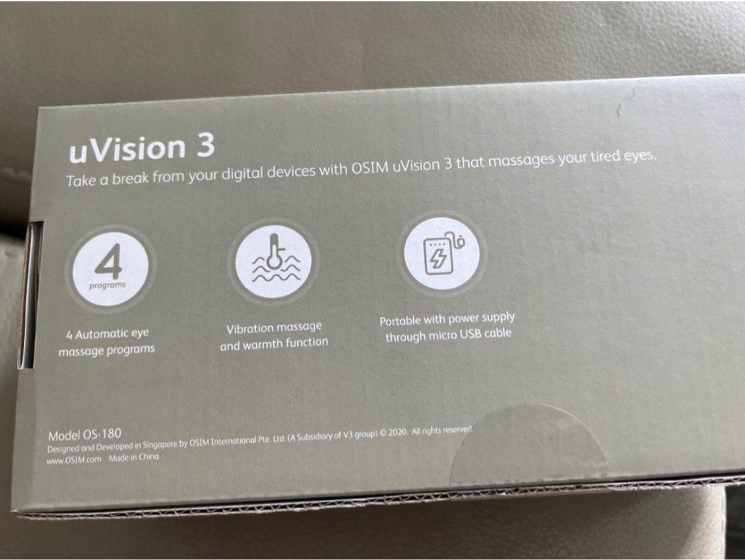 Brand new Osim uVision 3 Eye Massager, Beauty & Personal Care, Vision ...