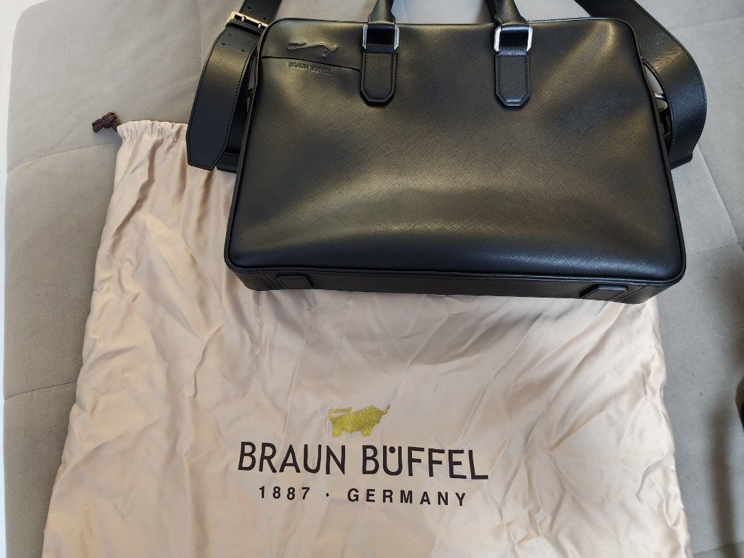 Braun Buffel Briefcase / Messenger Bag, Men's Fashion, Bags, Briefcases ...