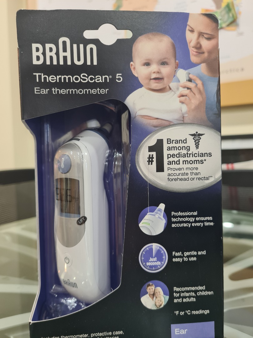 Braun Thermoscan Digital Ear Thermometer Valuemed Professional Products ...